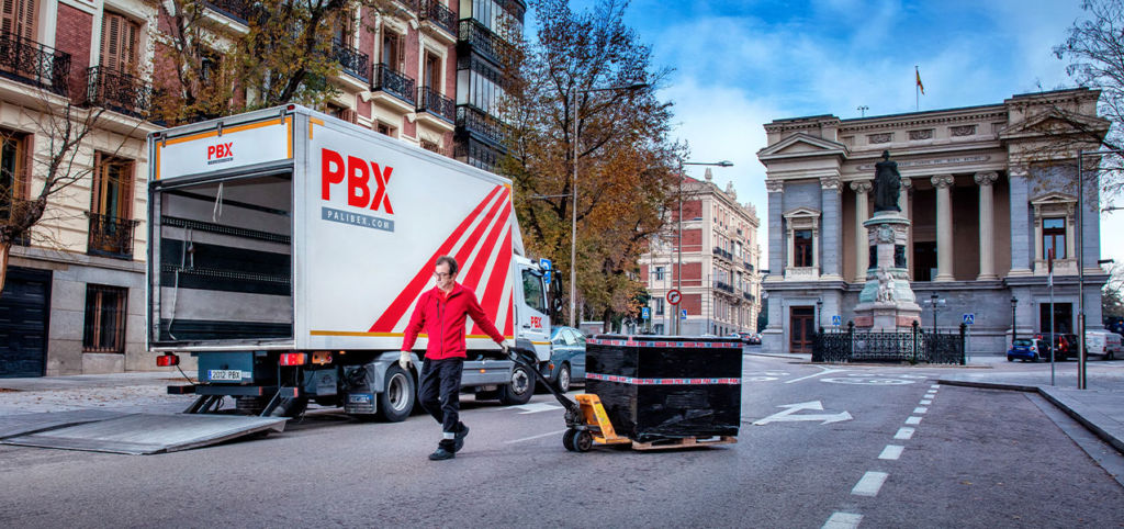 PBX Model - Palibex - EXPRESS TRANSPORT OF PALLETISED GOODS